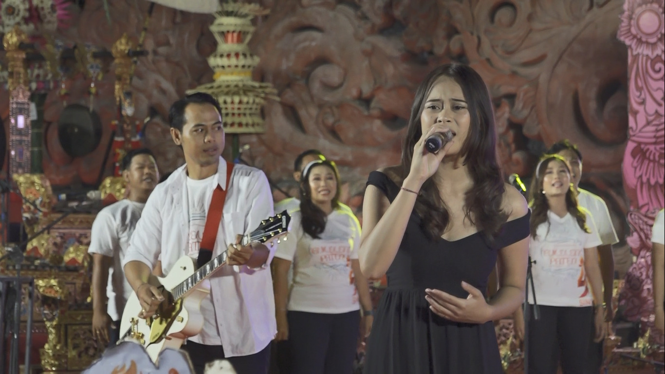 Gita Tirta Hita Buleleng Tampilkan Lagu “Buleleng Era Baru” pada Pembukaan Malam Apresiasi Seni ...